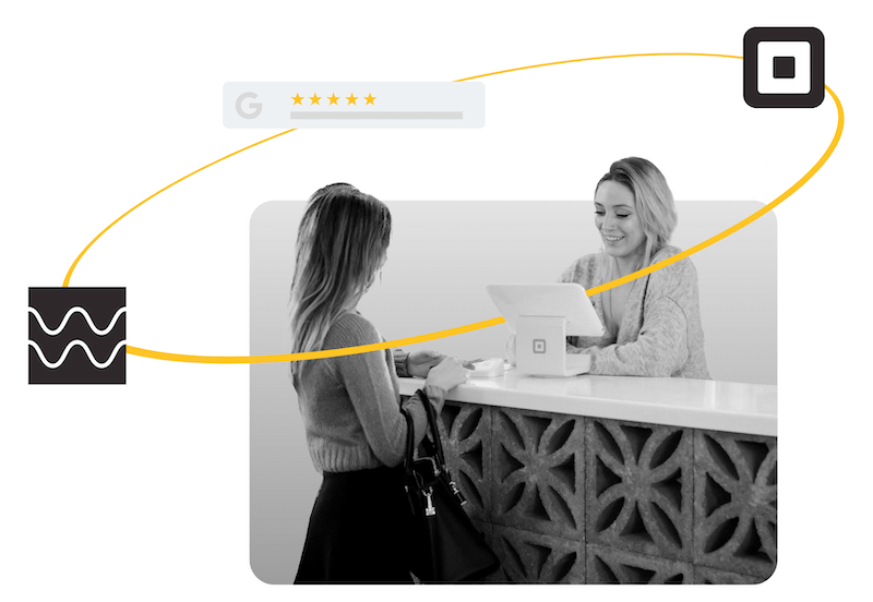 Square Widewail Integration For Review Generation